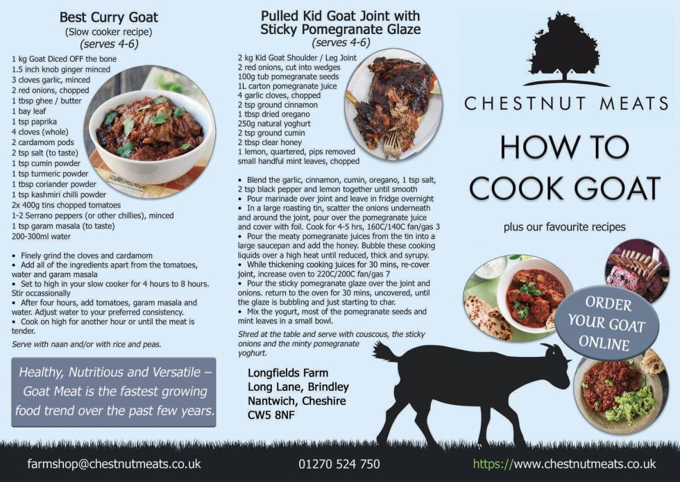 Goat Meat Recipes : Chestnut Meats - Goat Meat Suppliers